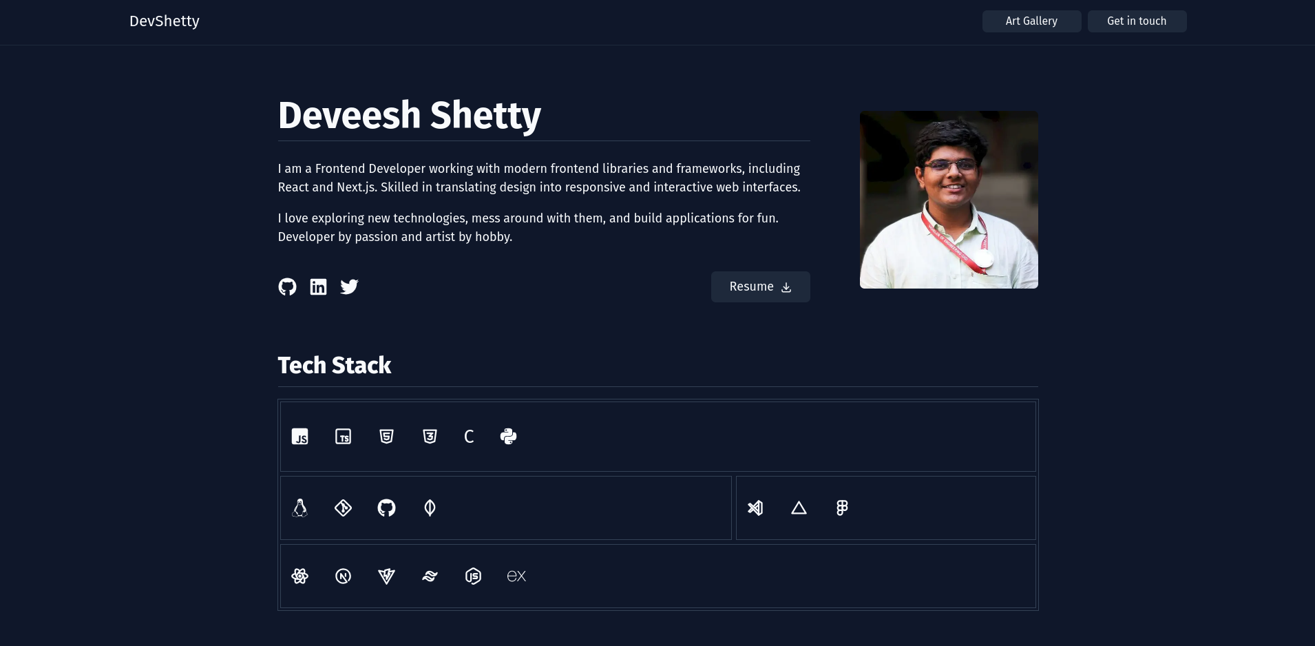 Deveesh Shetty